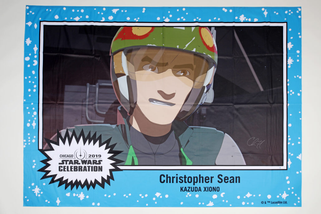 SIGNED CELEBRATION BANNERS AND NAMEPLATES AVAILABLE FROM STAR WARS ...